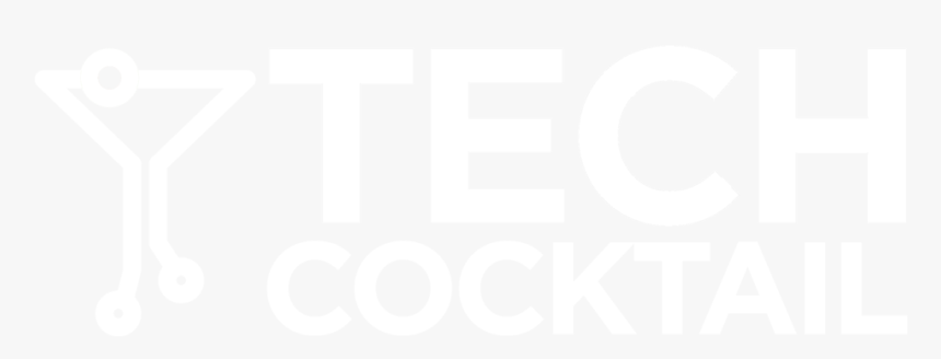 Techcocktail Logo Stacked With Glass - Poster, HD Png Download ...