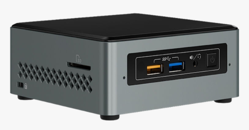 Transparent Media Player Png - Intel Nuc6cays Mini Pc, Png Download ...