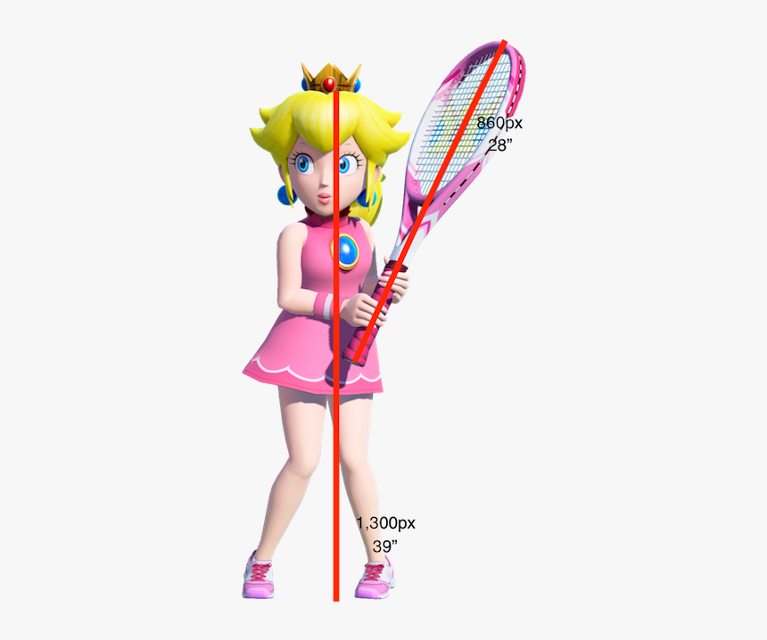 Princess Peach Tennis Outfit