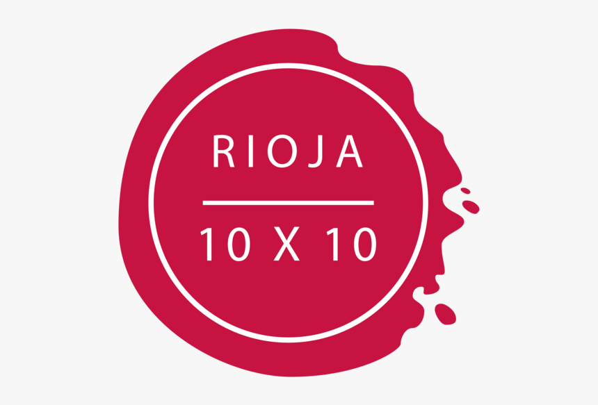 Rioja 10 X 10 Logo Rioja Logo Purple V1 - Circle, HD Png Download ...