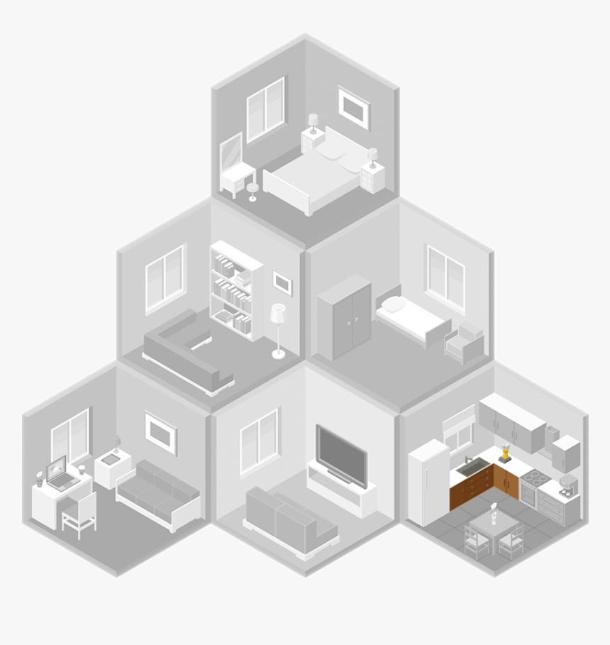 02 - House Interior Illustration, HD Png Download , Transparent Png ...