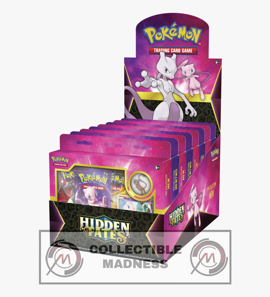 Pokemon Hidden Fates Pin Collection Box, HD Png Download , Transparent ...