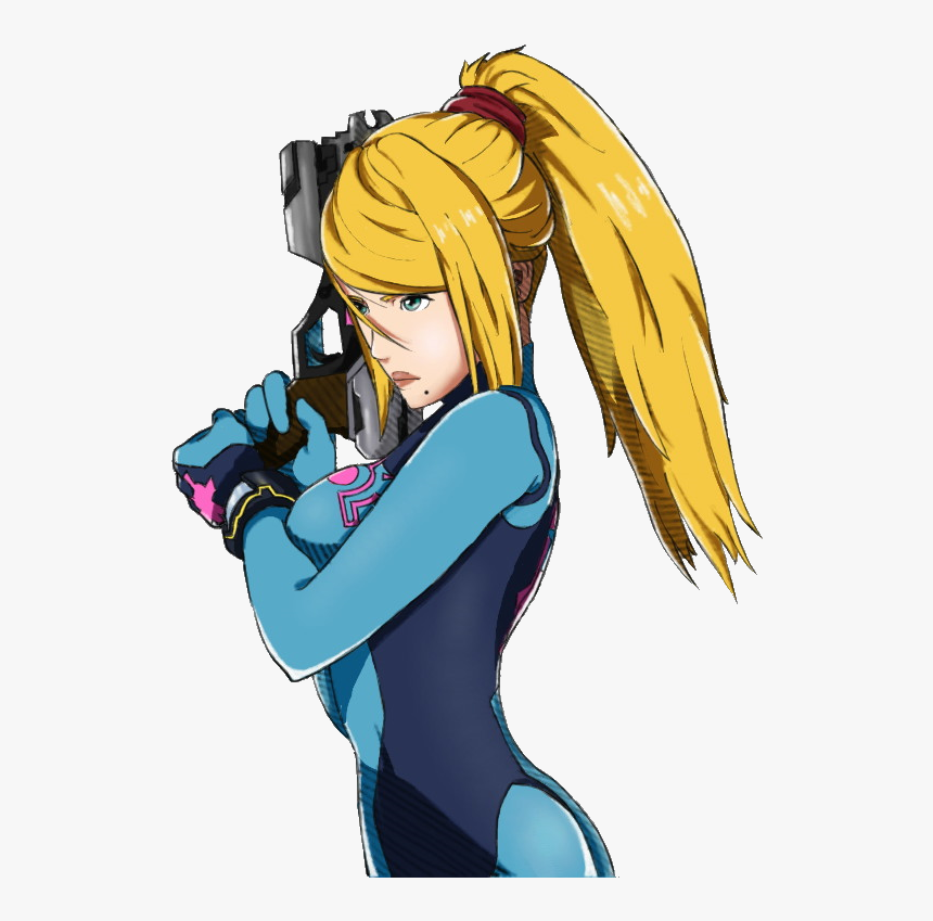 Zero Suit Samus Hair, HD Png Download , Transparent Png Image - PNGitem