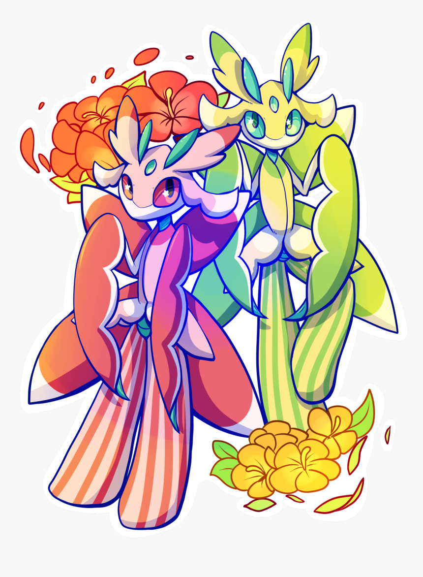 Lurantis, Normal Shiny - Shiny Lurantis, HD Png Download , Transparent ...