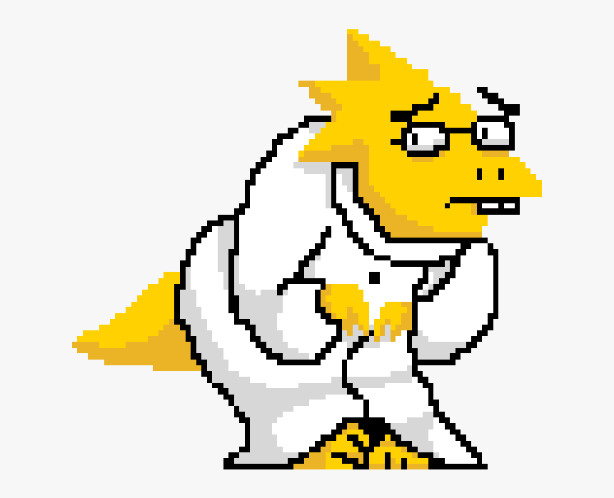 Undertale Alphys Transparent, HD Png Download , Transparent Png Image ...