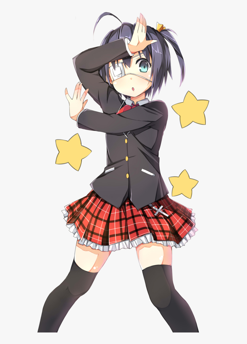 Chuunibyou Takanashi Rikka, HD Png Download , Transparent Png Image ...