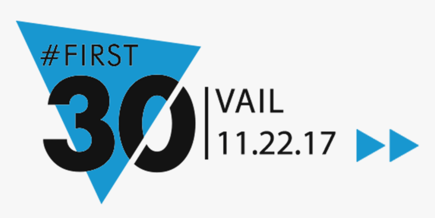 Vail First 30 Logo - Graphic Design, HD Png Download , Transparent Png ...