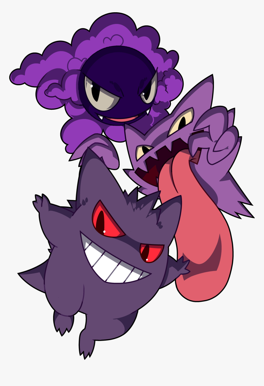 Transparent Gastly Png - Gengar Gif Png, Png Download , Transparent Png ...