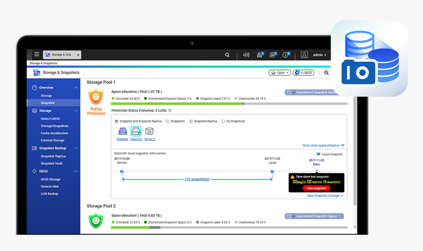 Qnap Snapshot, HD Png Download , Transparent Png Image - PNGitem