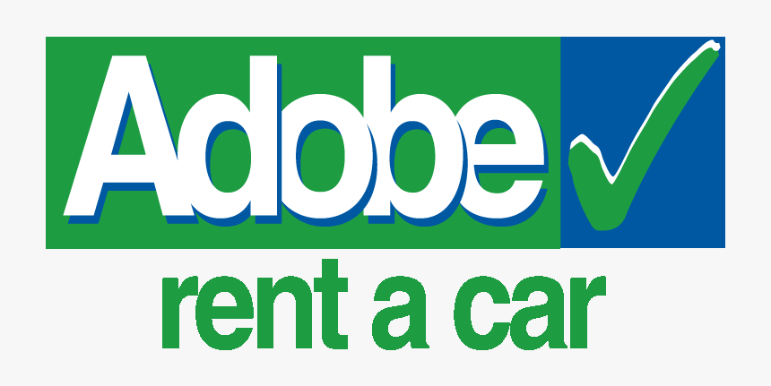 Adobe Rent A Car Logo, HD Png Download , Transparent Png Image - PNGitem