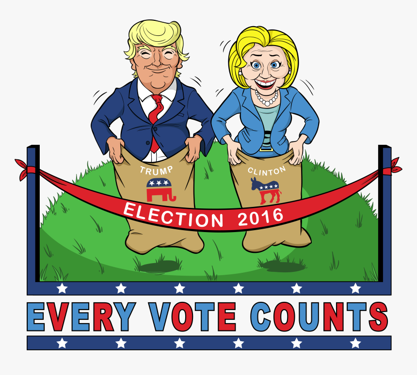 Every Vote Counts Logo , Transparent Cartoons - Cartoon, HD Png ...