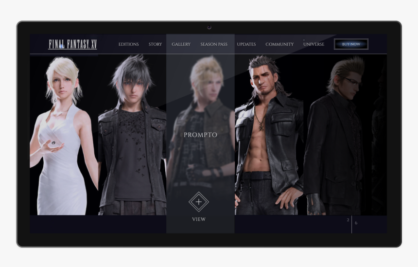 Ffxv Mockup 3 V1 - Smartphone, HD Png Download , Transparent Png Image ...