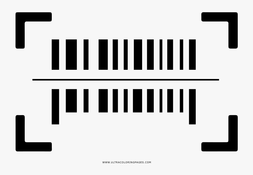 Transparent Codigo De Barras Png - Dibujo De Codigo Para Colorear, Png ...