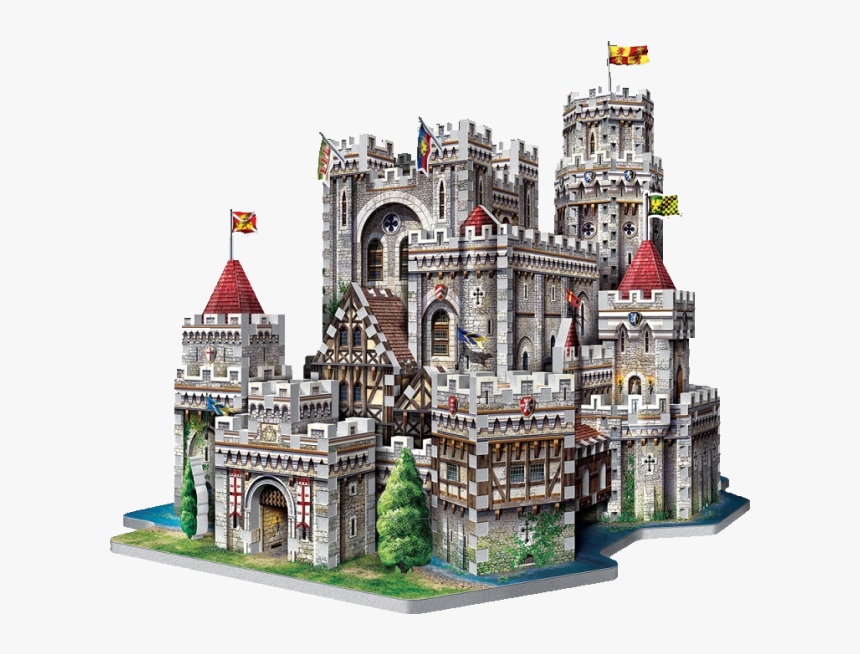 King Arthur S Camelot 3d Jigsaw Puzzle - King Arthur Lego Set, HD Png ...