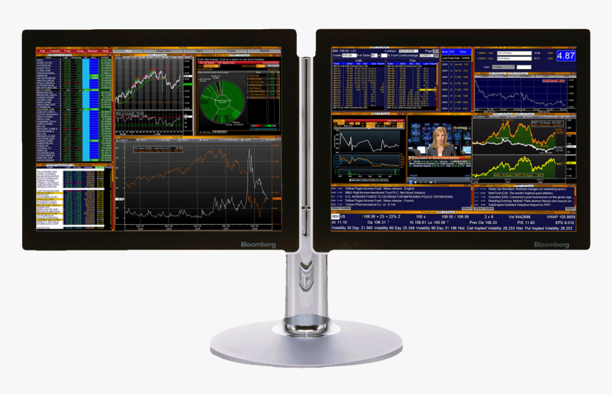 Thumb Image - Bloomberg Terminal Ui Design, HD Png Download ...