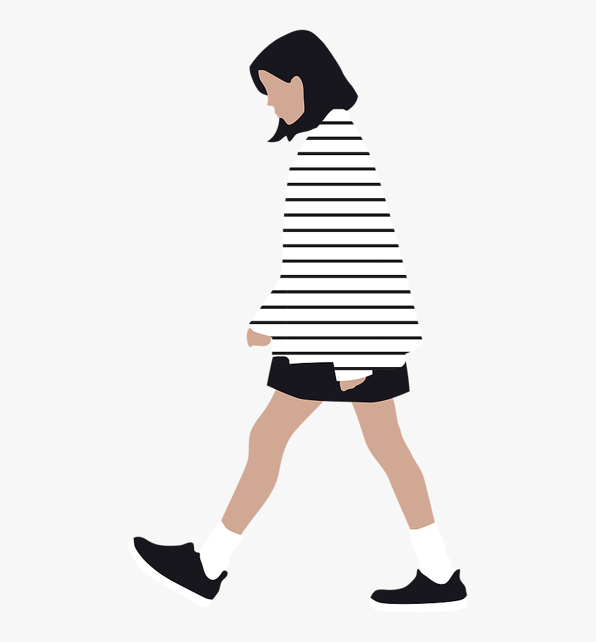 Flat Vector People Illustration Png, Transparent Png , Transparent Png ...