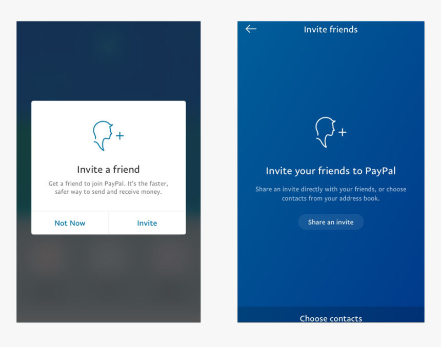 Paypal Mobile App Referral Program - Refer A Friend Mobile App, HD Png ...