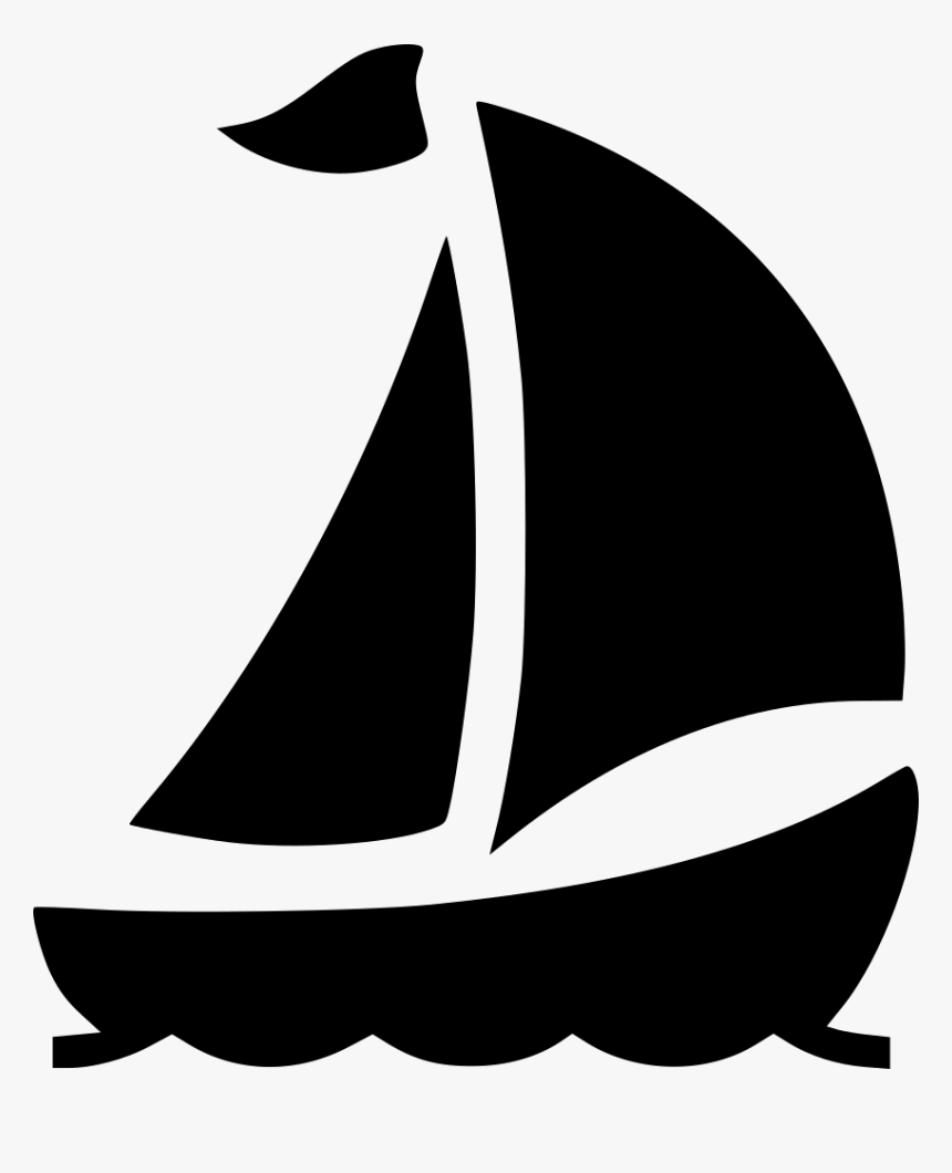 Boat - Sail Boat Svg, HD Png Download , Transparent Png Image - PNGitem