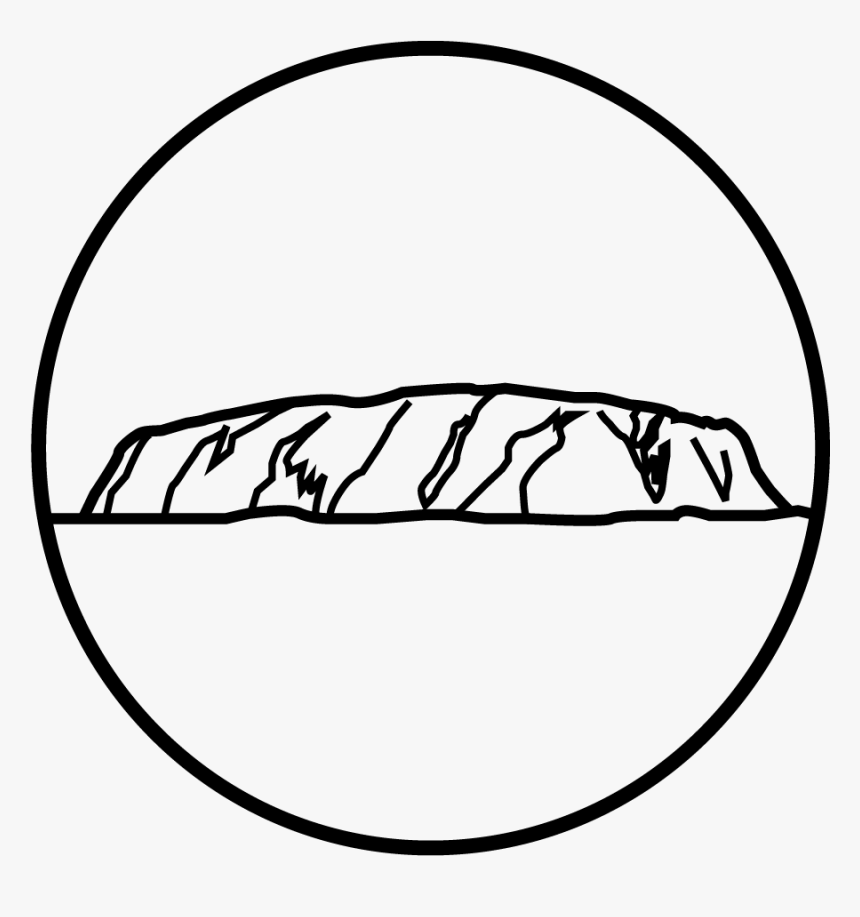 Uluru Ayers Rock - Uluru Icon, HD Png Download , Transparent Png Image ...
