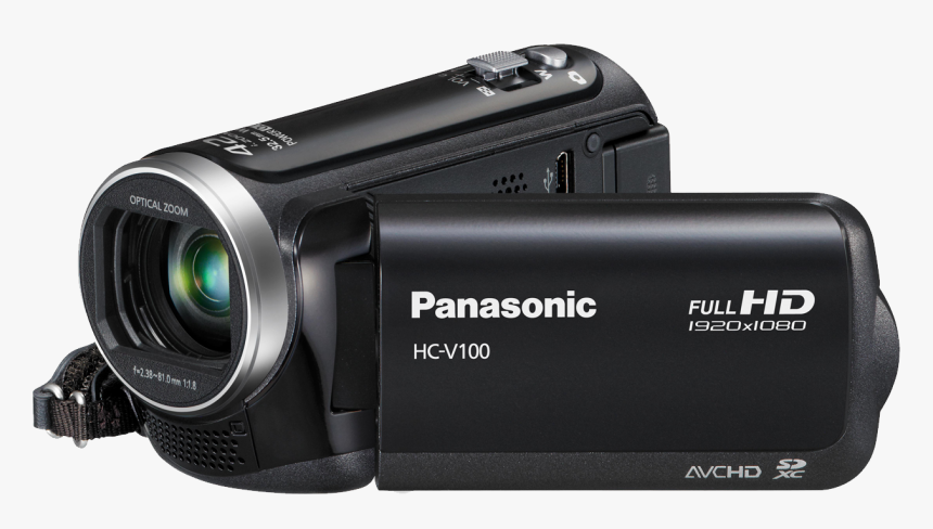 Video Camera Png Image - Panasonic Hc V100m, Transparent Png ...
