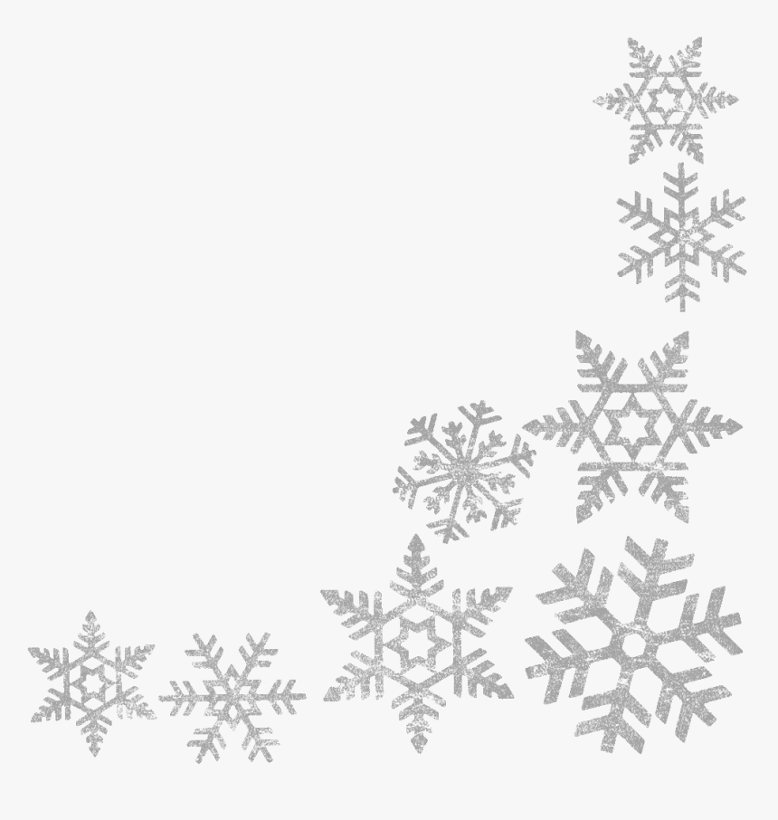 Transparent Background Snowflake Frame, HD Png Download , Transparent ...