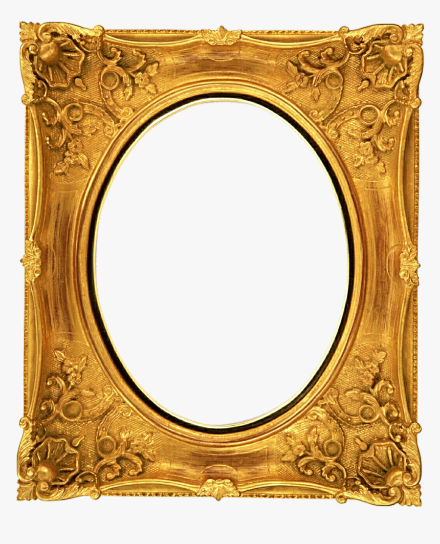 Victorian Frame Png - Gold Victorian Picture Frame, Transparent Png ...