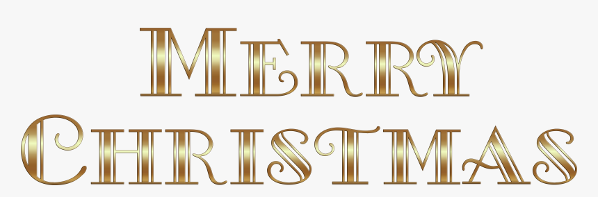 Merry Christmas Text Transparent Clip Art Image, HD Png Download ...