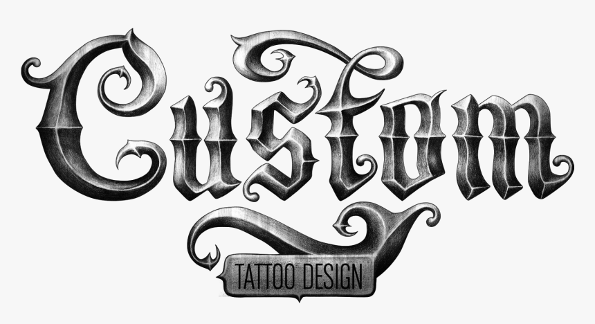 Custom Tattoo Design Logo, HD Png Download , Transparent Png Image ...