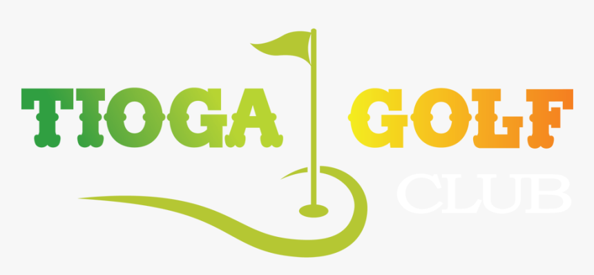 Tioga Golf Club Logo - Graphic Design, HD Png Download , Transparent ...