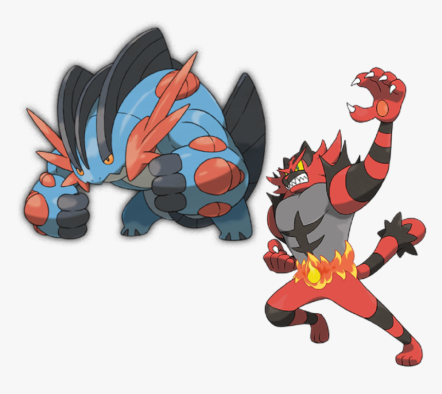 Incineroar Pokemon Clip Art, HD Png Download , Transparent Png Image ...