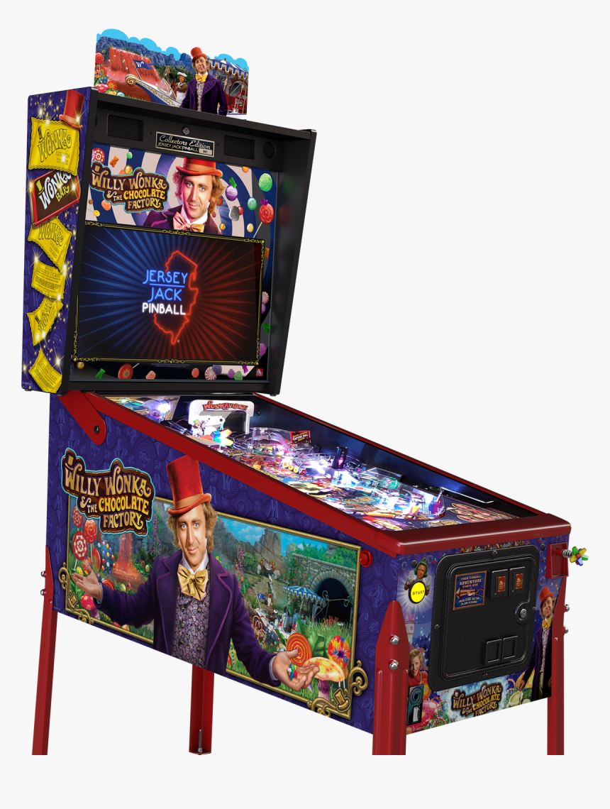 Willy Wonka And The Chocolate Factory Pinball, HD Png Download ...