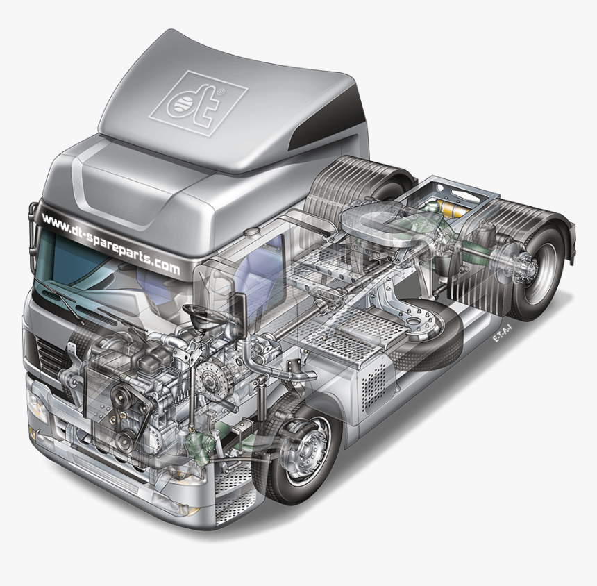 Truck Diesel Technic, HD Png Download , Transparent Png Image - PNGitem