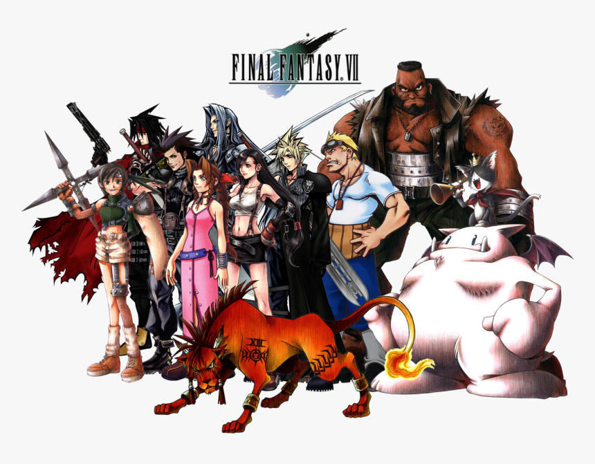 Final Fantasy Vii Original Art, HD Png Download , Transparent Png Image ...