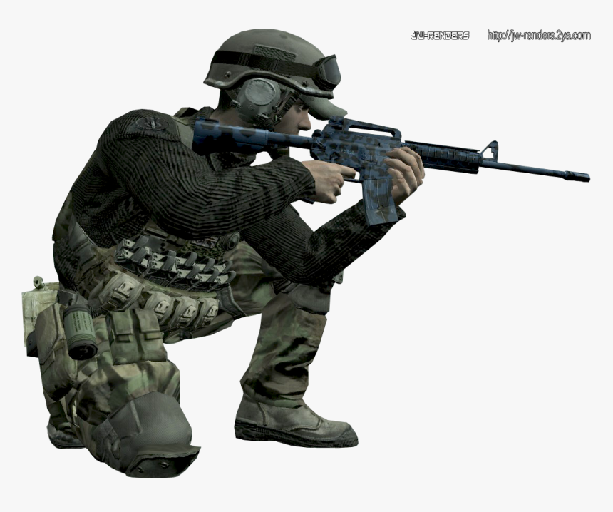 Transparent Background Cod Soldier, HD Png Download , Transparent Png ...