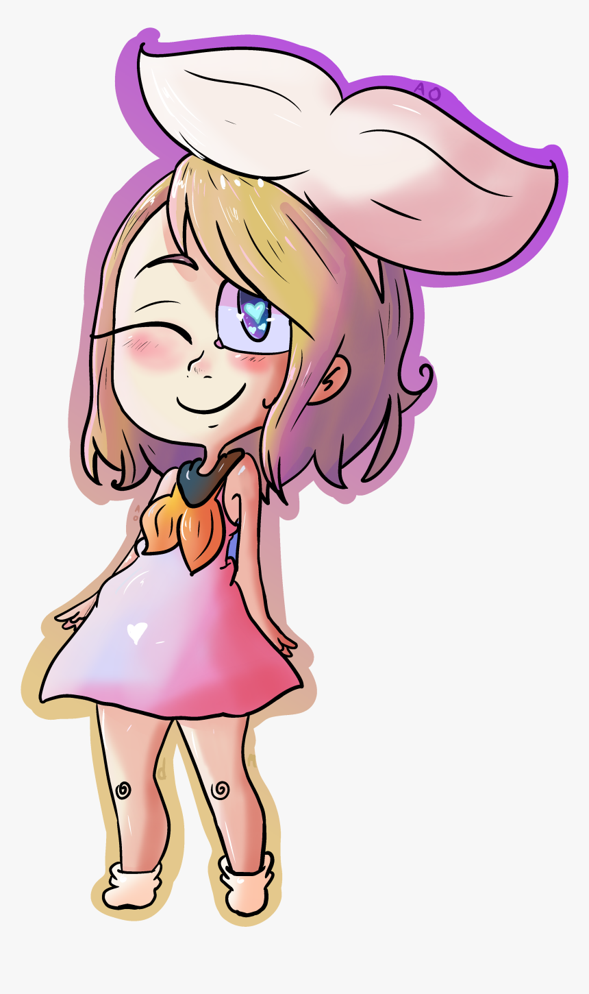 Kagamine Rin ~ - Cartoon, HD Png Download , Transparent Png Image - PNGitem