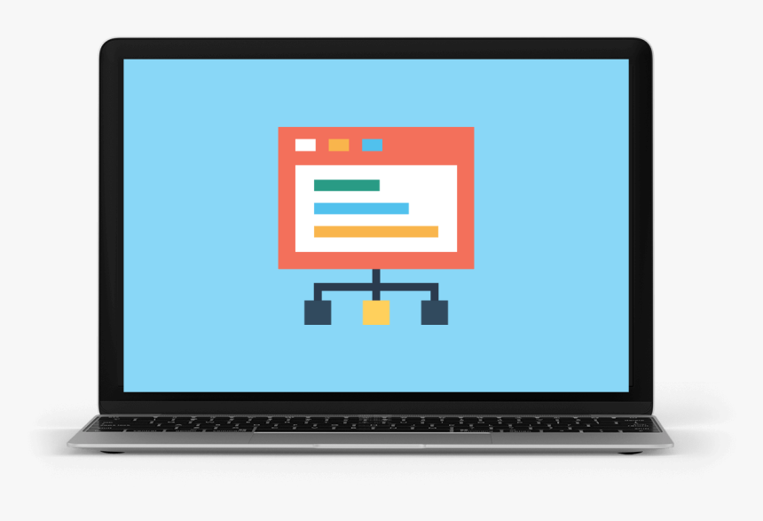 Laptop Displaying An Icon That Represents Bank Website - Laptop, HD Png ...