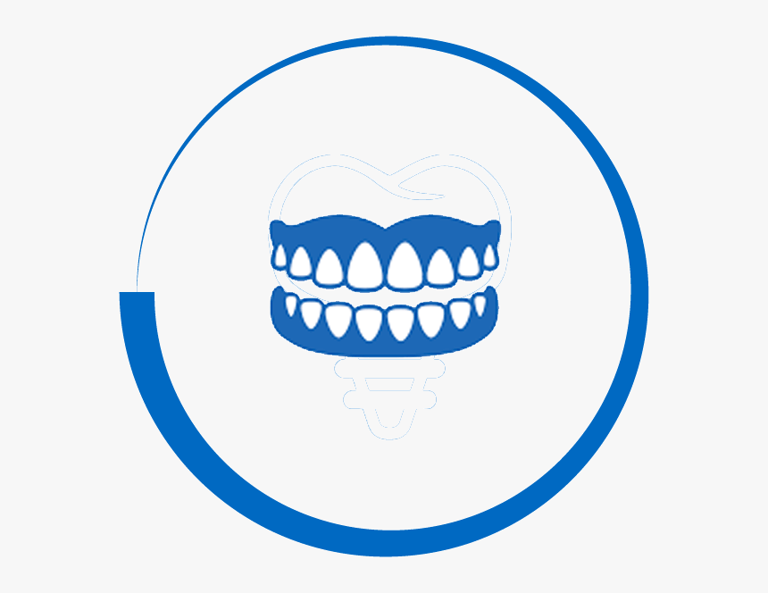 Denture Logo Clipart , Png Download - Black And White Dentures ...