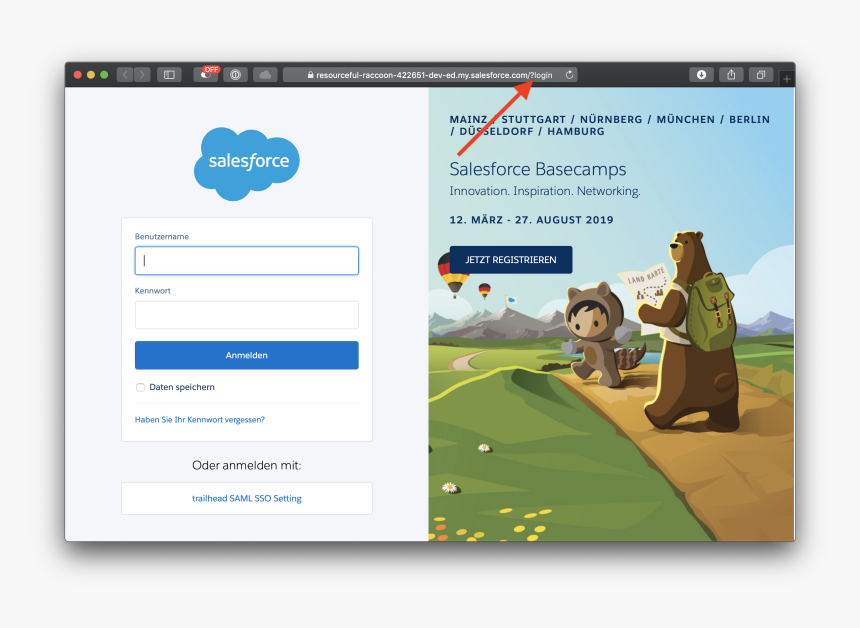 Salesforce Login, HD Png Download , Transparent Png Image - PNGitem