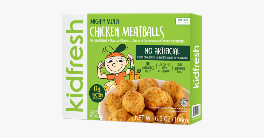 Kidfresh Chicken Meatballs, HD Png Download , Transparent Png Image ...