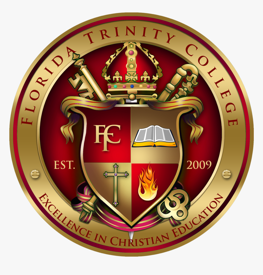 Florida Trinity College - Purple And Gold Church Logo, HD Png Download ...