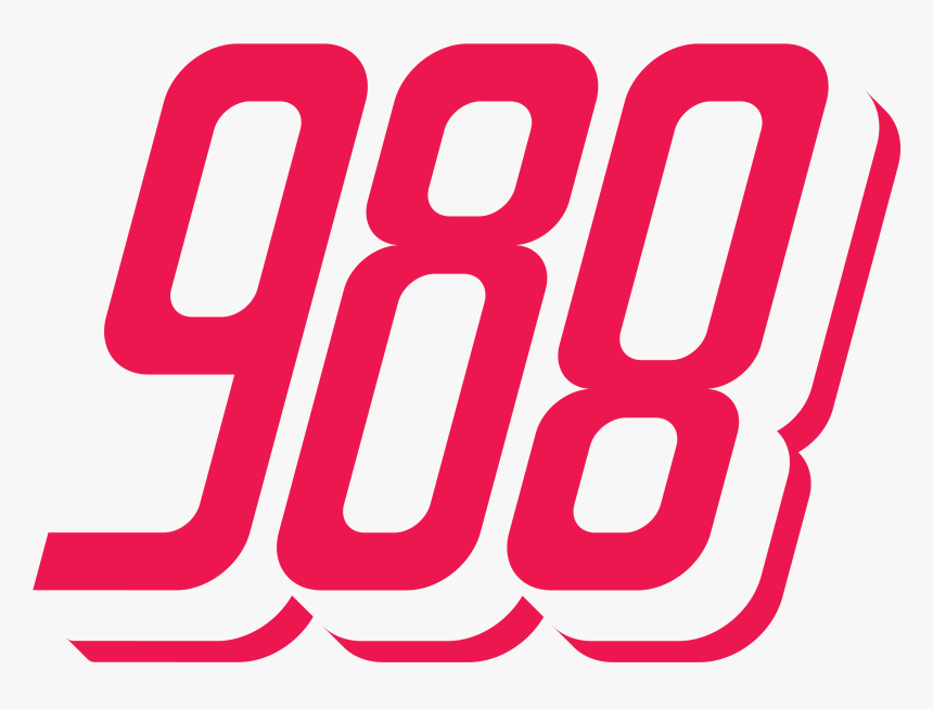 988 Logo - Transparent - 988 Fm, HD Png Download , Transparent Png Image - PNGitem
