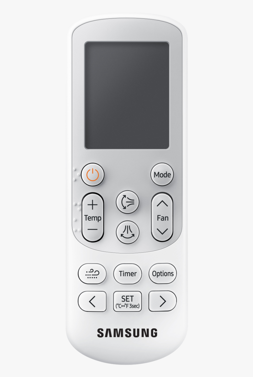 Samsung Vrf Ac Remote, HD Png Download , Transparent Png Image - PNGitem