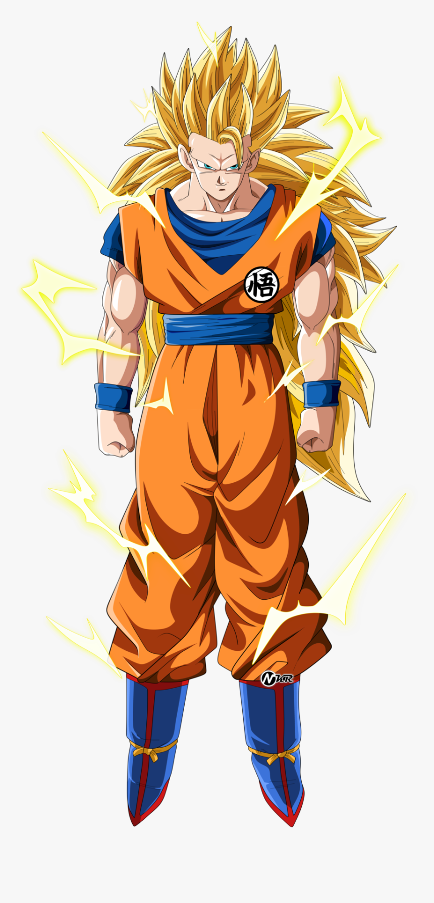 Goku Ssj3 By Naironkr-dah58aa - Dragon Ball Goco, HD Png Download ...