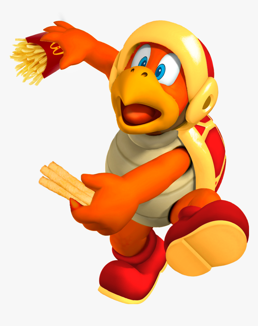 French Fry Bro - Fantendo Dark Mario Enemies, HD Png Download ...