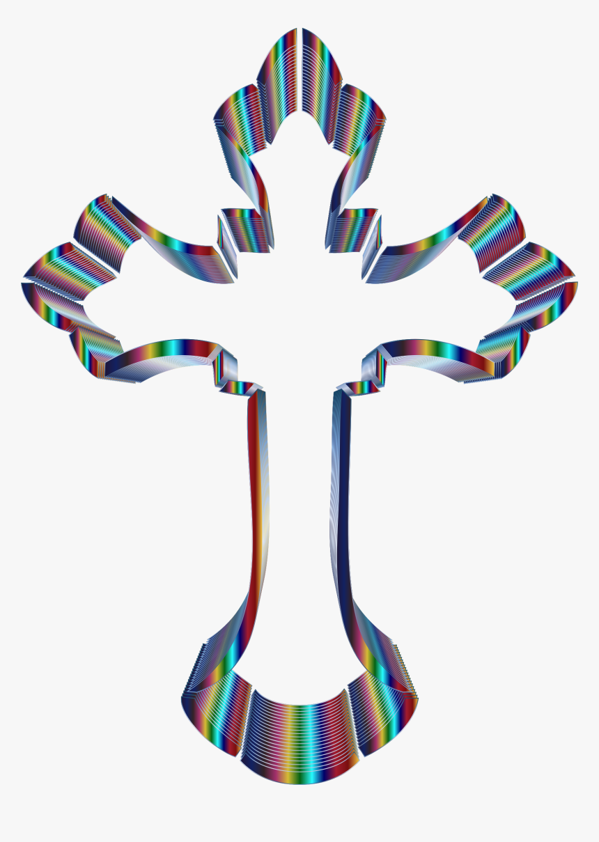 Ornate Cross Transparent Png Clipart Free Download - Cross Ornate Red ...