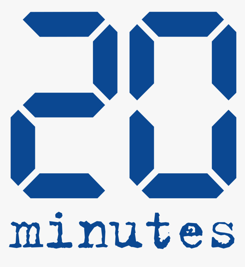 Logo 20 Minutes, HD Png Download , Transparent Png Image - PNGitem