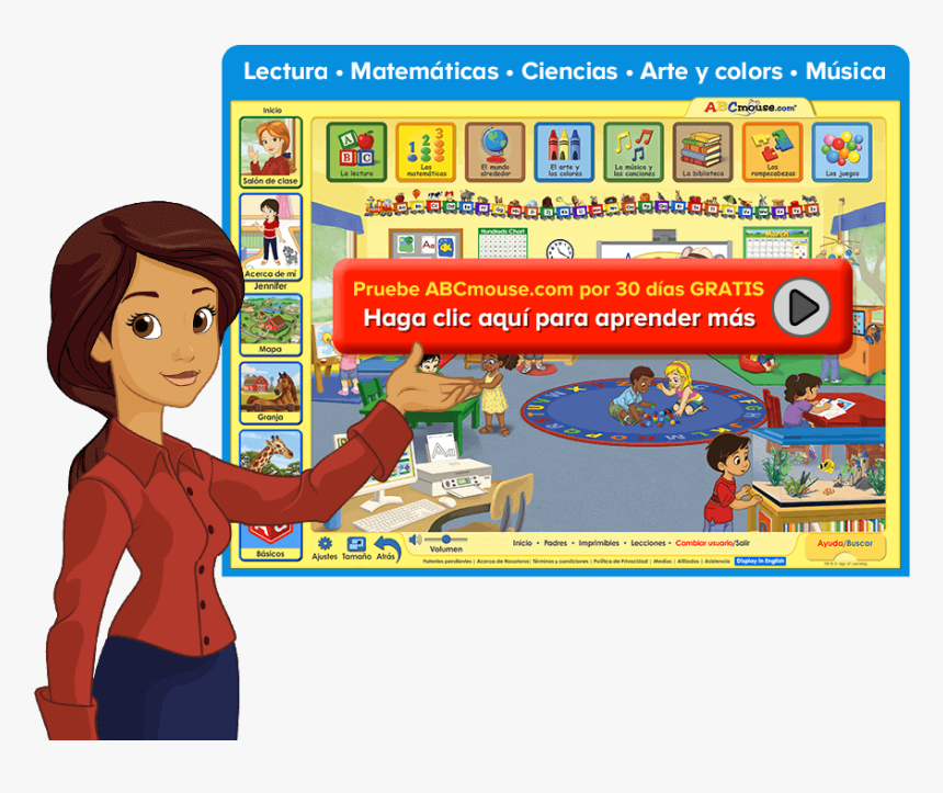 Abc Mouse Clipart Characters