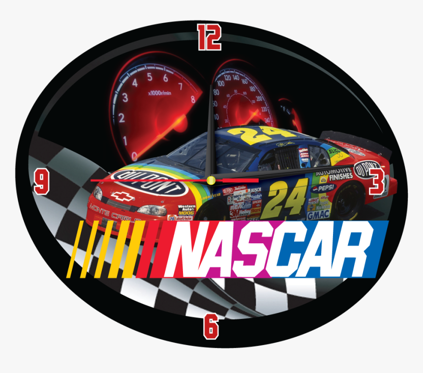 Nascar-clock, HD Png Download , Transparent Png Image - PNGitem