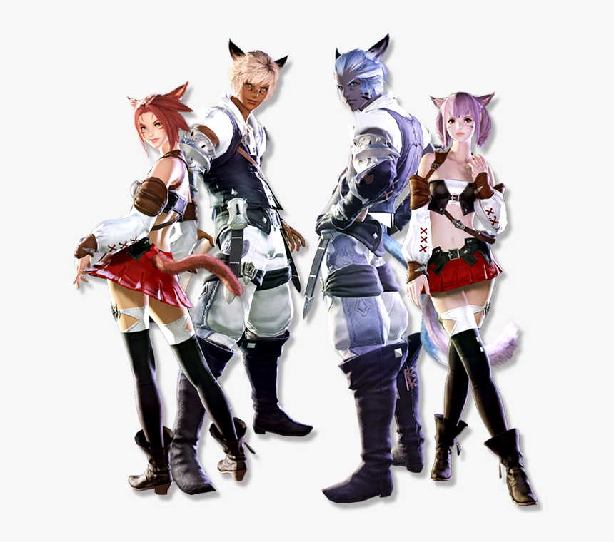 Miqote Cg - Final Fantasy Miqo Te, HD Png Download , Transparent Png ...