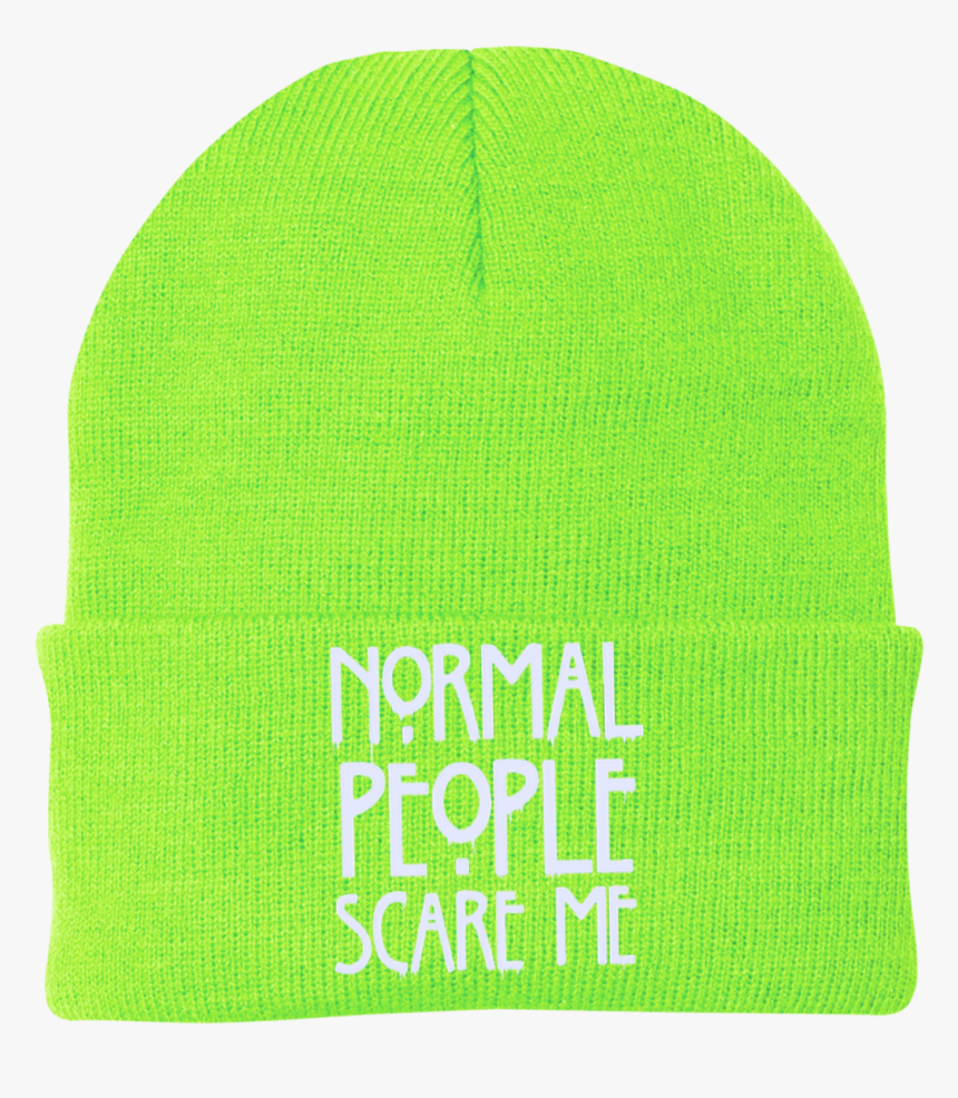 Normal People Scare Me Png, Transparent Png , Png Download - Beanie ...
